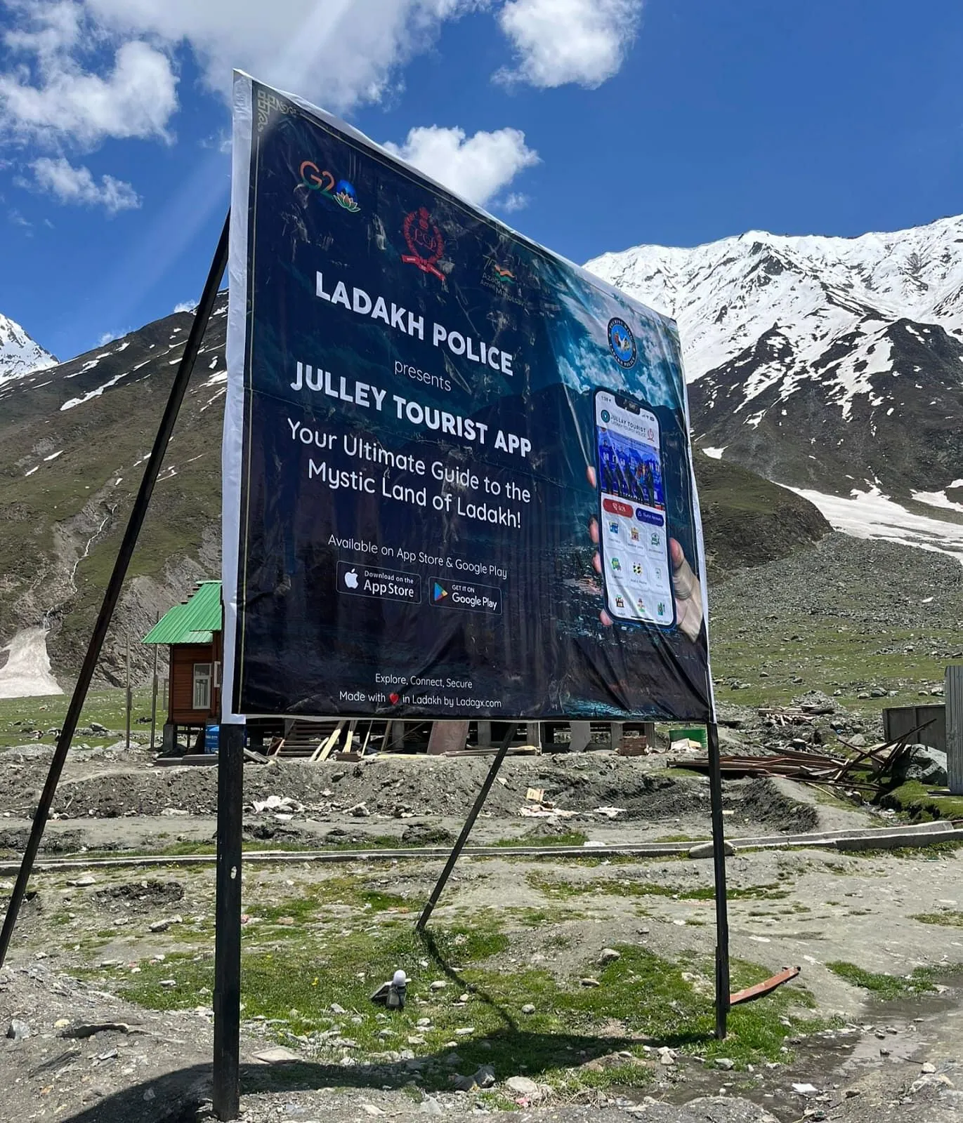 Ladakh Police's 'Julley Tourist App' a guide to the mystic land of high passes