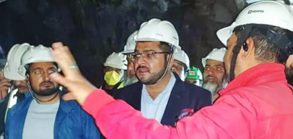 Progress of work on Parnai HEP in Mendhar reviewed