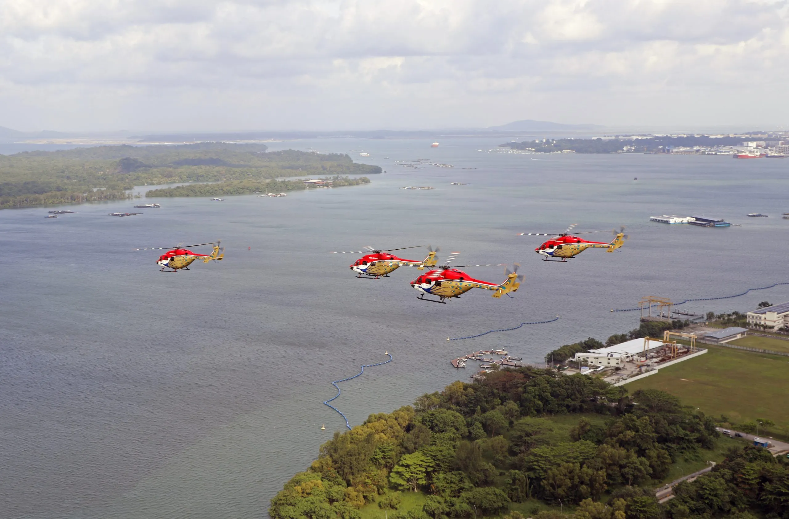 IAF’s Sarang team to display skills in Singapore Airshow