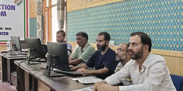 Integrated Election Control Room, MCMC, Media Centre set up in Srinagar ...