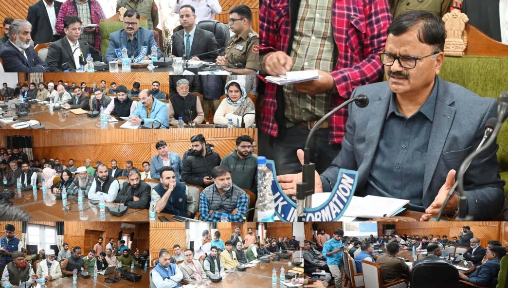 Developmental works, major initiatives reviewed in Shopian - Greater ...