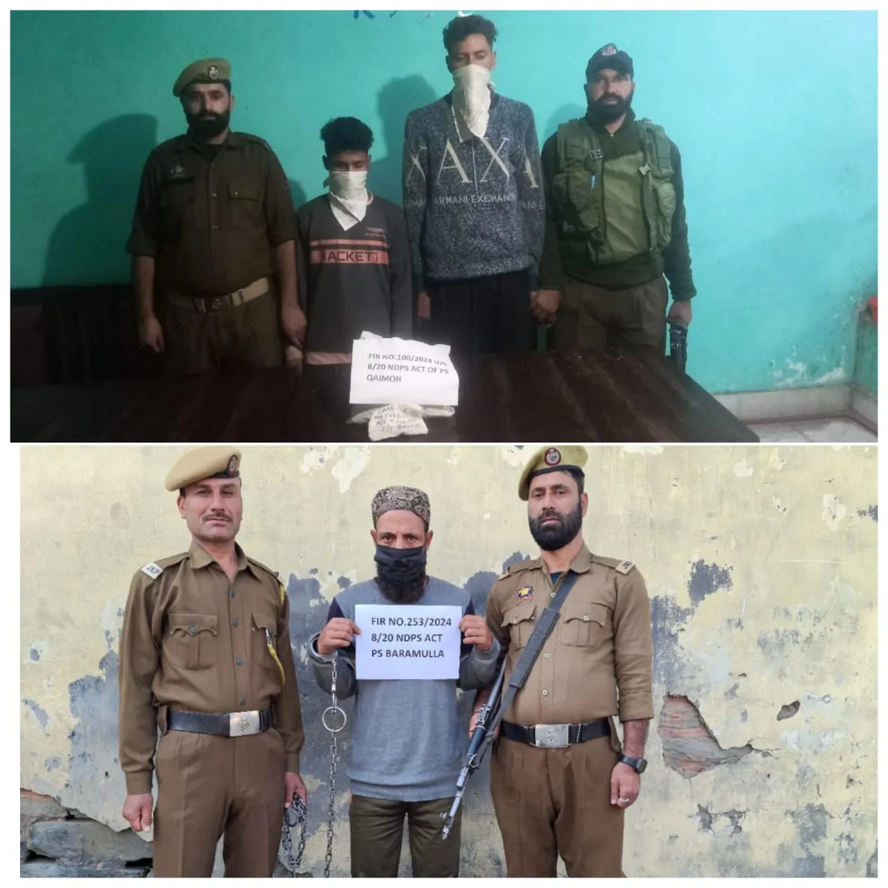 3 drug peddlers arrested with contraband in Baramulla, Kulgam: Police ...