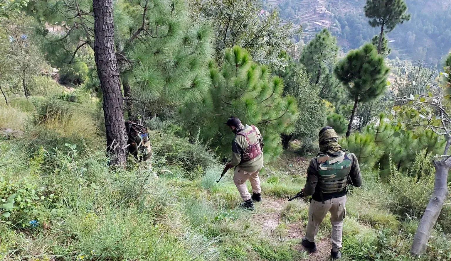 Search operation launched by security forces following suspicious movement near Samba
