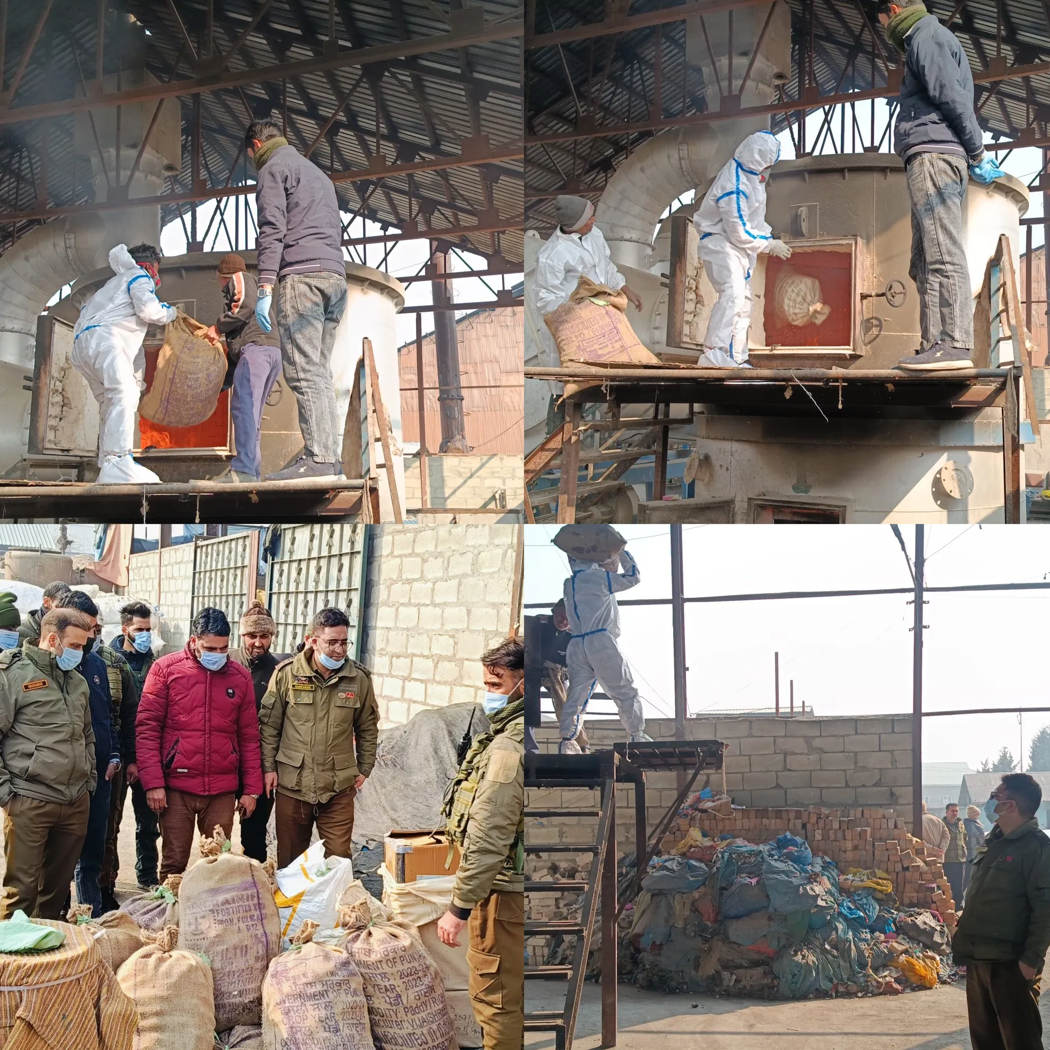 Sopore Police destroy narcotic drugs & psychotropic substances worth ...