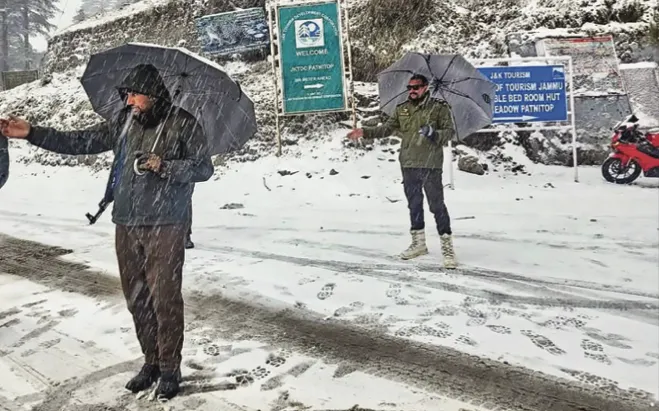 Fresh snowfall occurs in upper reaches of Doda , Kishtwar, Reasi ...