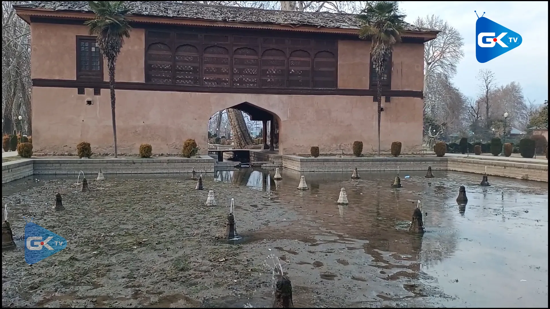 Achabal Mughal Garden Spring Drying Up Due to Prolonged Dry Spell