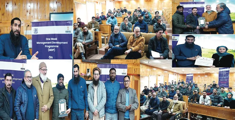 Week-long A-MDP on digital marketing GeM concludes at NIT Srinagar