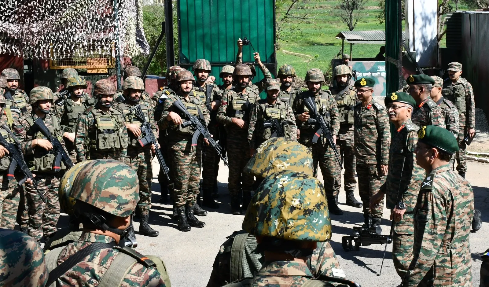 Army Commander reviews security situation, operational readiness at LoC in Rajouri