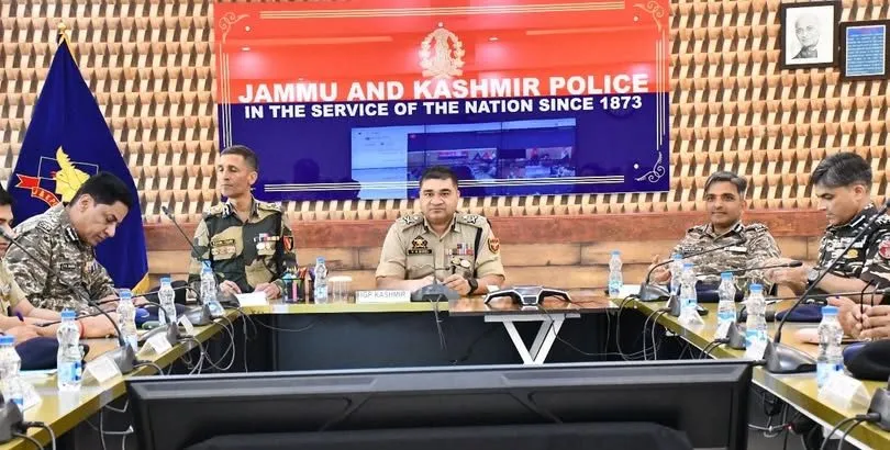IGP Kashmir reviews security preparedness ahead of upcoming events