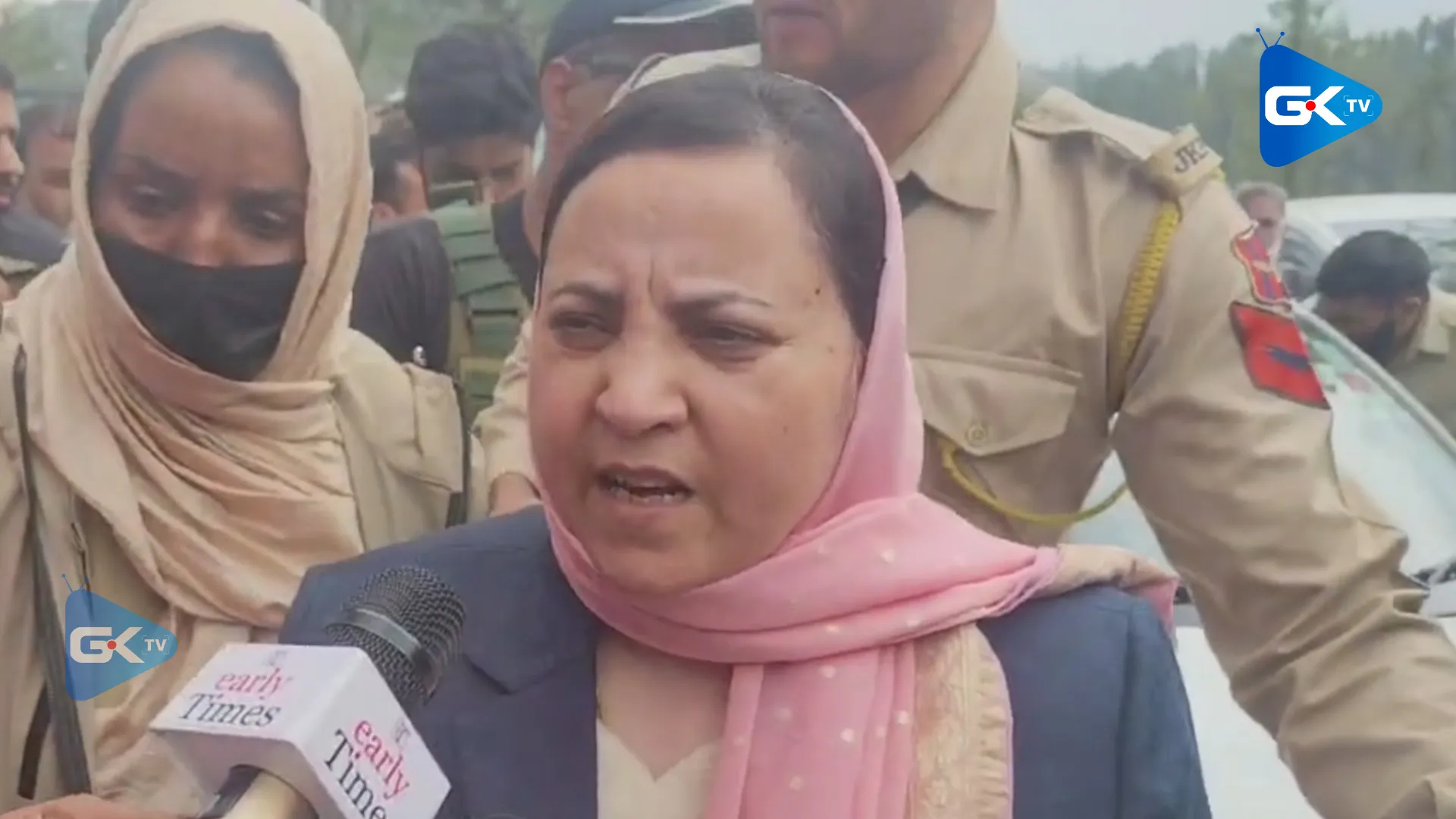 Minister Sakina Itoo reaches Chandigarh, Punjab to assist J&K residents