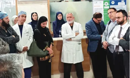 Paras Hospital staff pays tribute to Pahalgam attack victims