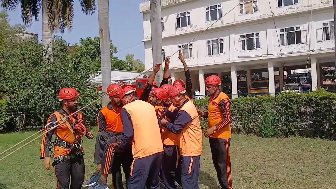 Mock drill to be held at SDRF 2nd Bn Headquarters in Gandhi Nagar Jammu