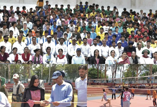 DC Reasi inaugurates district-level inter-zonal sports competitions