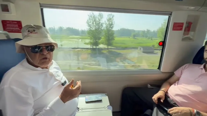 Eyes filled with tears: Farooq Abdullah on first train journey from ...