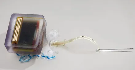 Implantable electronic device restores movement after spinal cord injury