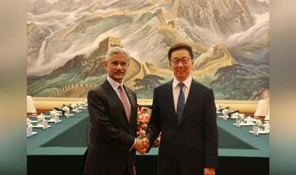 Jaishankar meets Chinese Vice President in Beijing, bats for positive ...