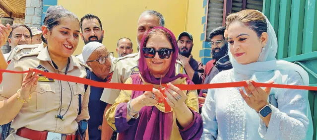 Shameema Firdous reviews dev works in Habba Kadal