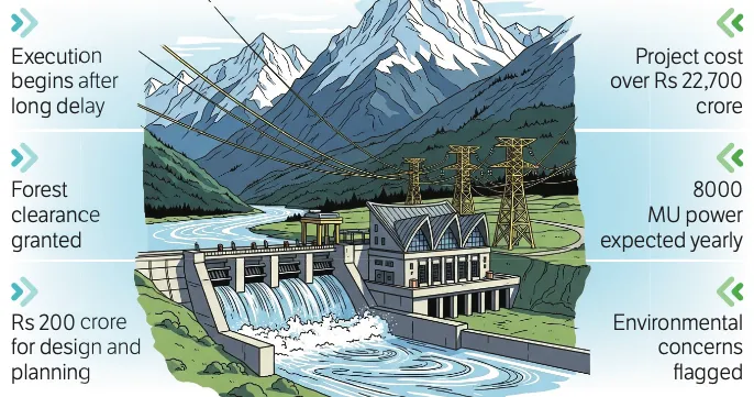 J&K’s largest power project post moves to execution stage