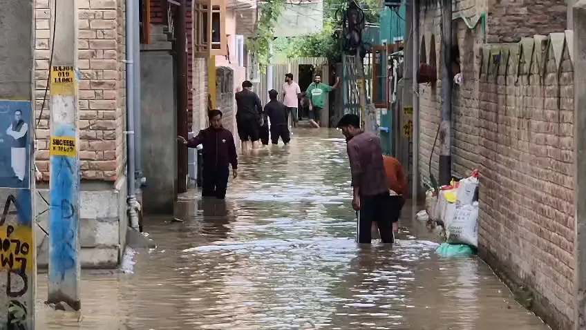 Why Flood in Srinagar City?