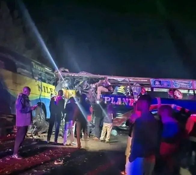 At least 63 killed in multiple vehicle crash in western Uganda, police say