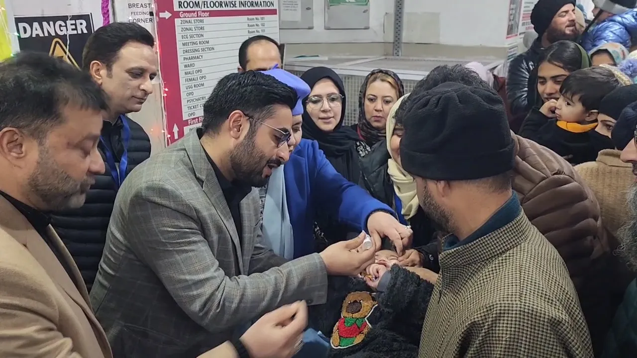 J&K carries out pulse polio drive, CM Abdullah vows to make UT polio-free