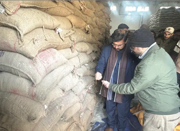 Ensure no substandard or unfit food grains are supplied to people ...