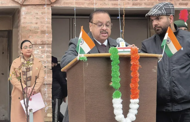 Cluster University marks 77th Republic Day with enthusiasm